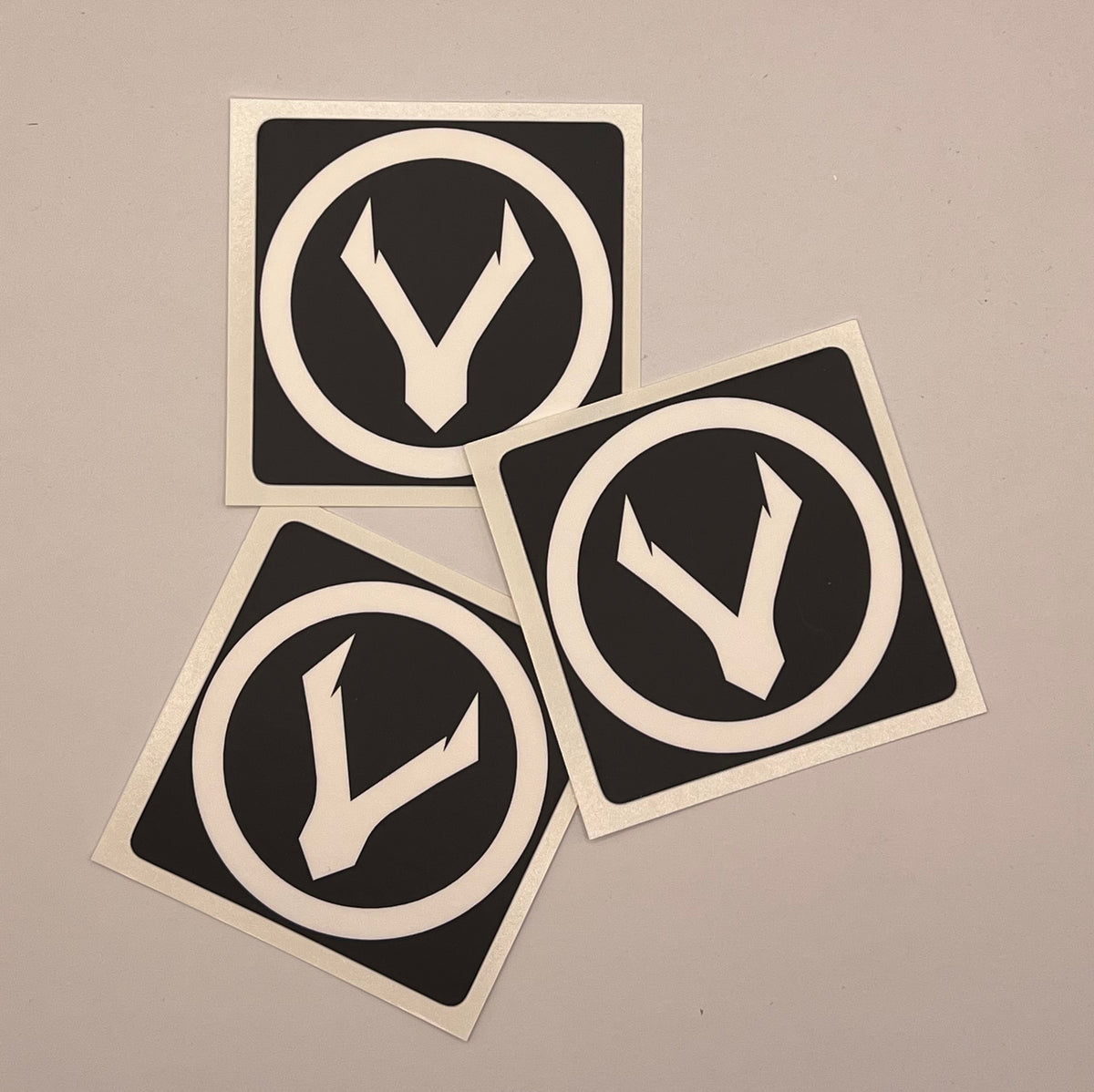 Wildebeest Logo Sticker 3 Pack – Vegan Powered Athlete